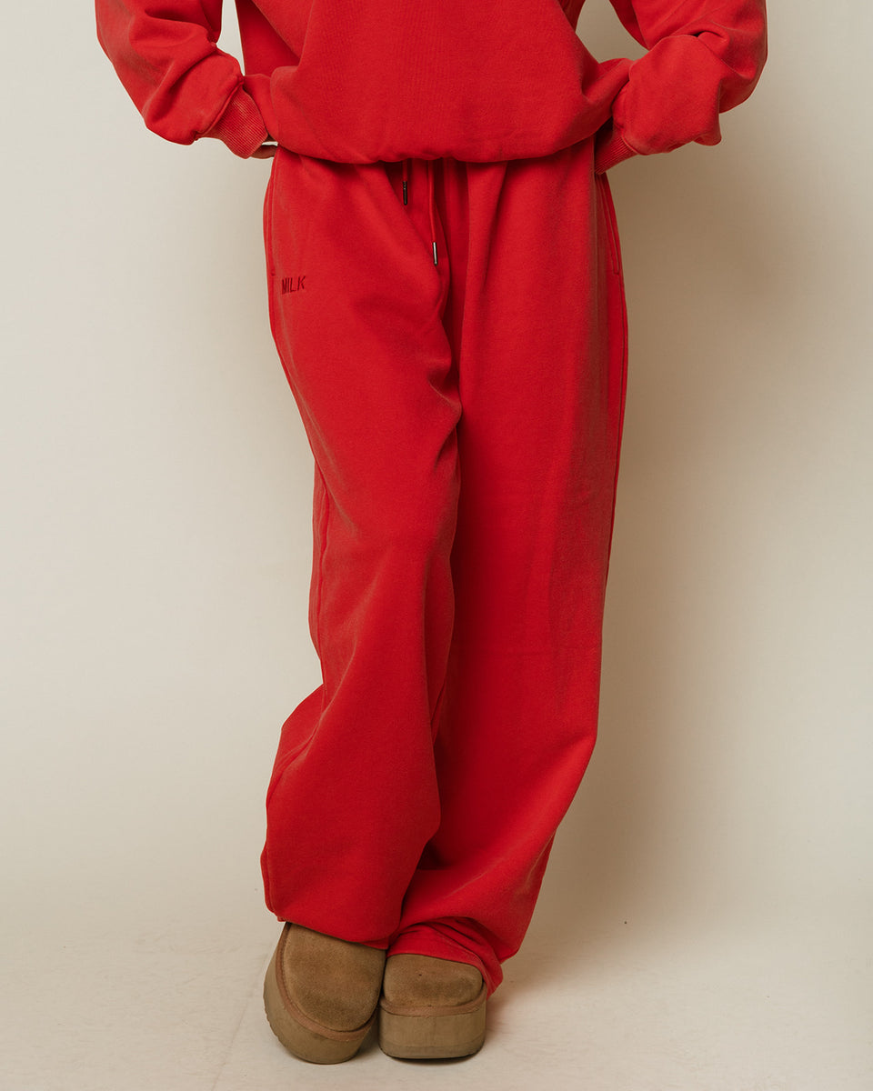 French Terry Wide Leg Sweats-FINAL SALE – Milkstain Apparel